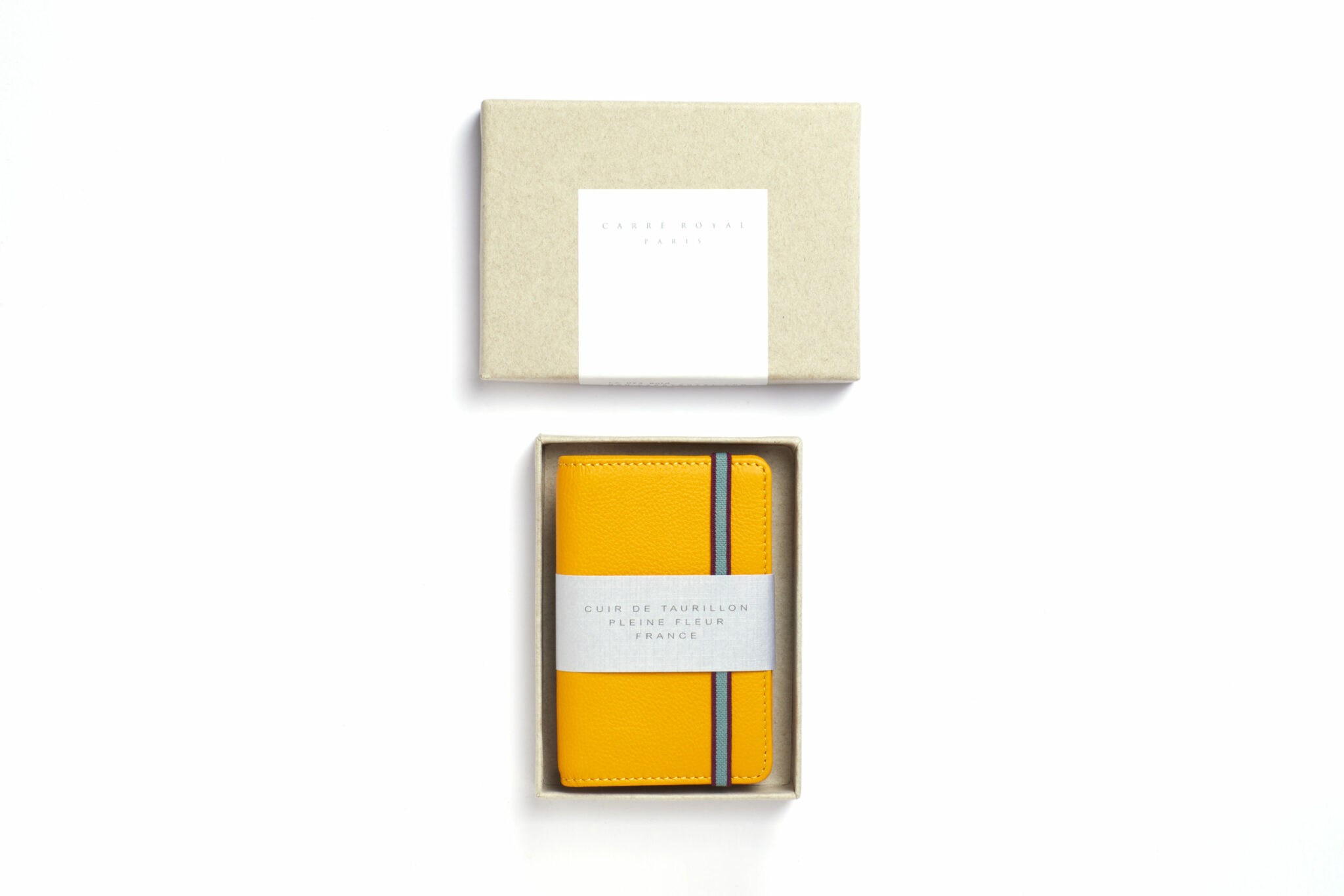 Yellow Card Holder by Carré Royal