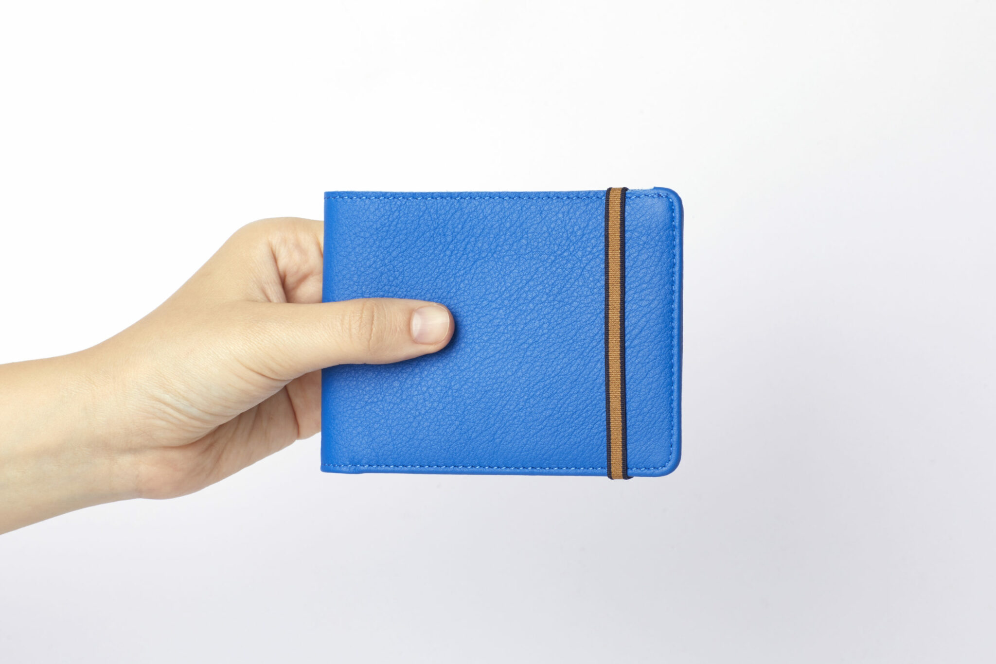 Light Blue Minimalist Wallet by Carré Royal 11.5x8.5