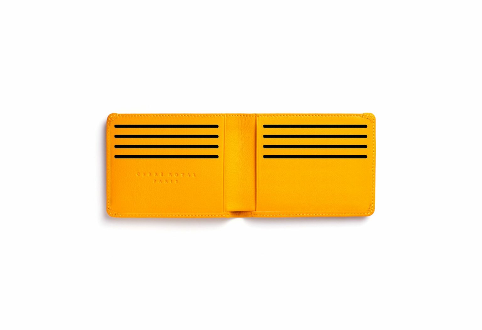 Yellow Minimalist Wallet by Carré Royal 11.5x8.5